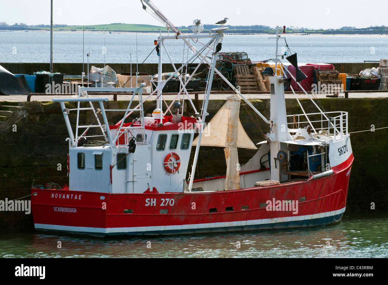 Novantae SH 270, trawler based in Bridlington, North Yorkshire Stock ...
