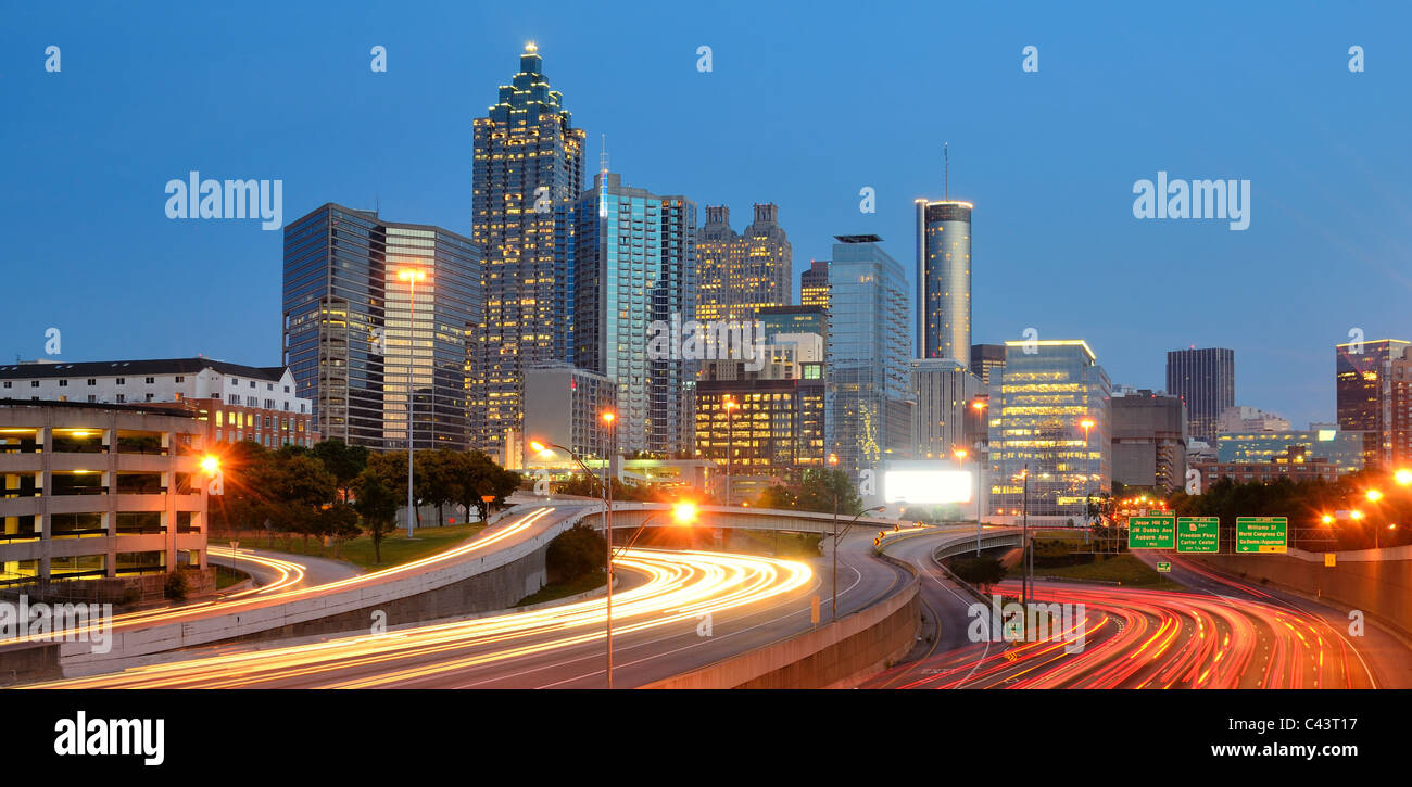 Downtown atlanta buildings hi-res stock photography and images - Alamy