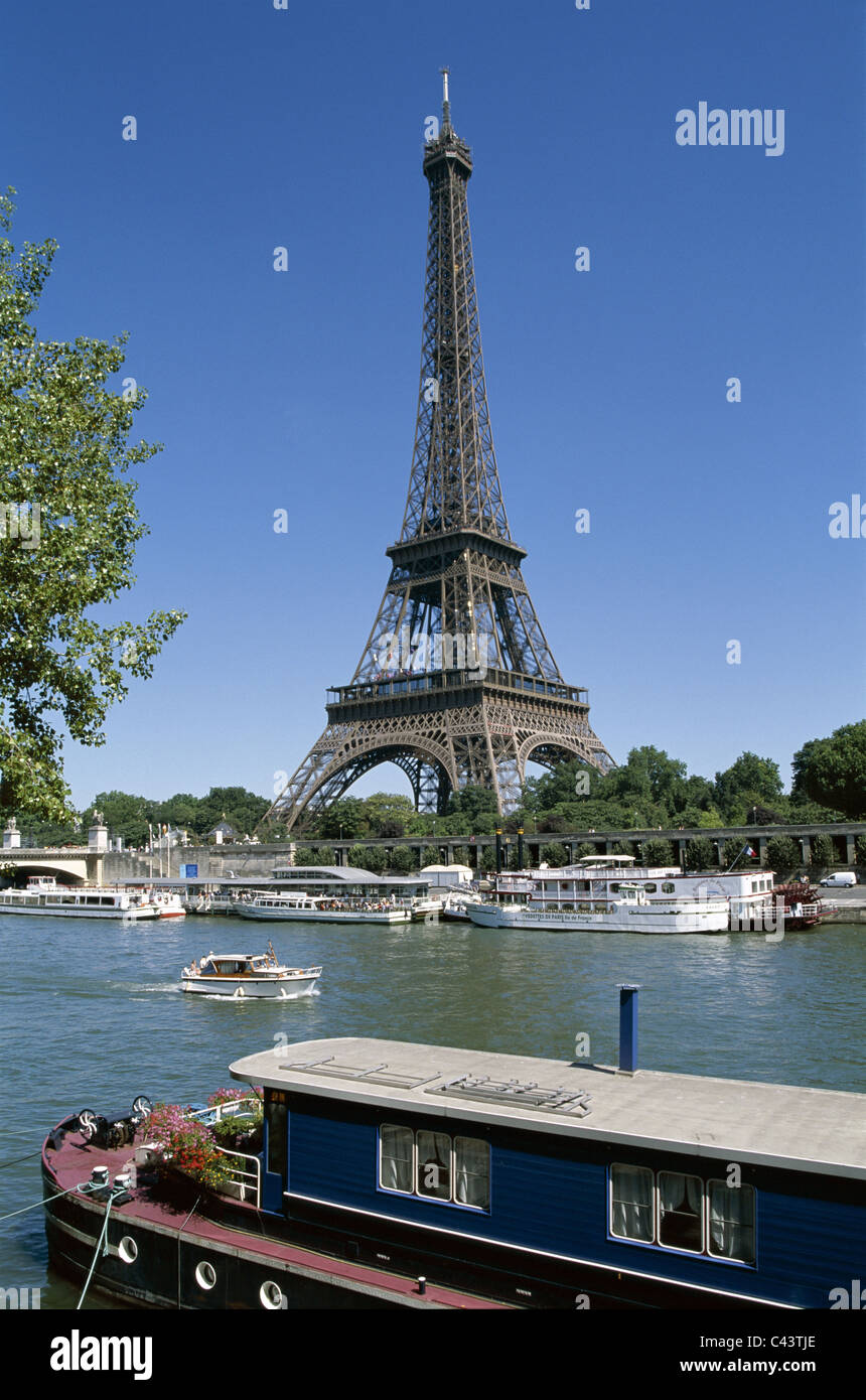 Boats, Eiffel, Eiffel tower, France, Europe, Holiday, Landmark, Paris ...