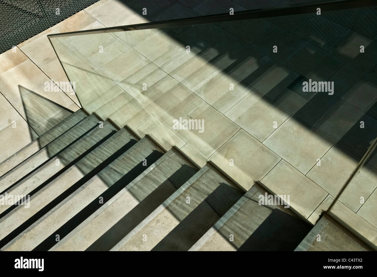 Contemporary stairs hi-res stock photography and images - Alamy