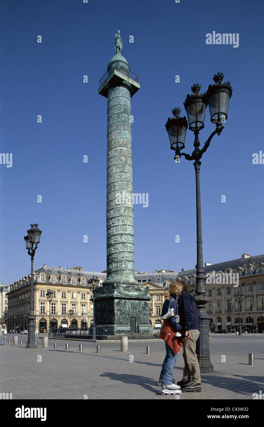 Column, France, Europe, Holiday, Landmark, Napoleon, Paris, Place ...