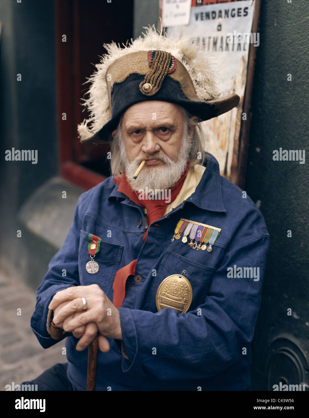 Costume, France, Europe, Holiday, Landmark, Man, Model, Montmartre ...