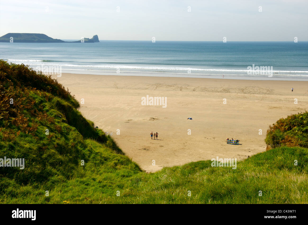 Gower beaches hi-res stock photography and images - Alamy