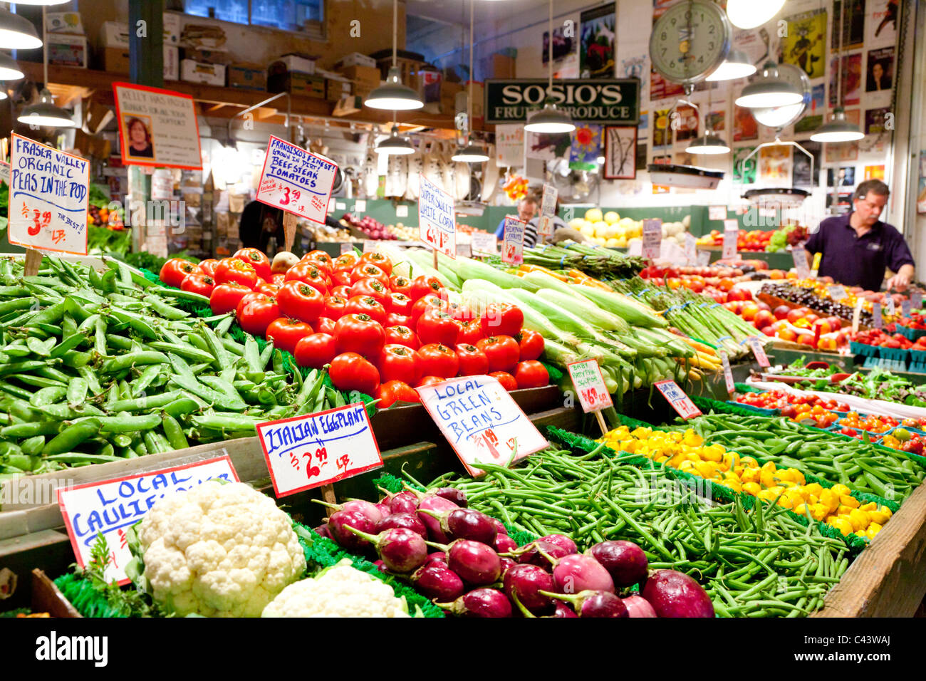 Seattle pike place market hi-res stock photography and images - Alamy