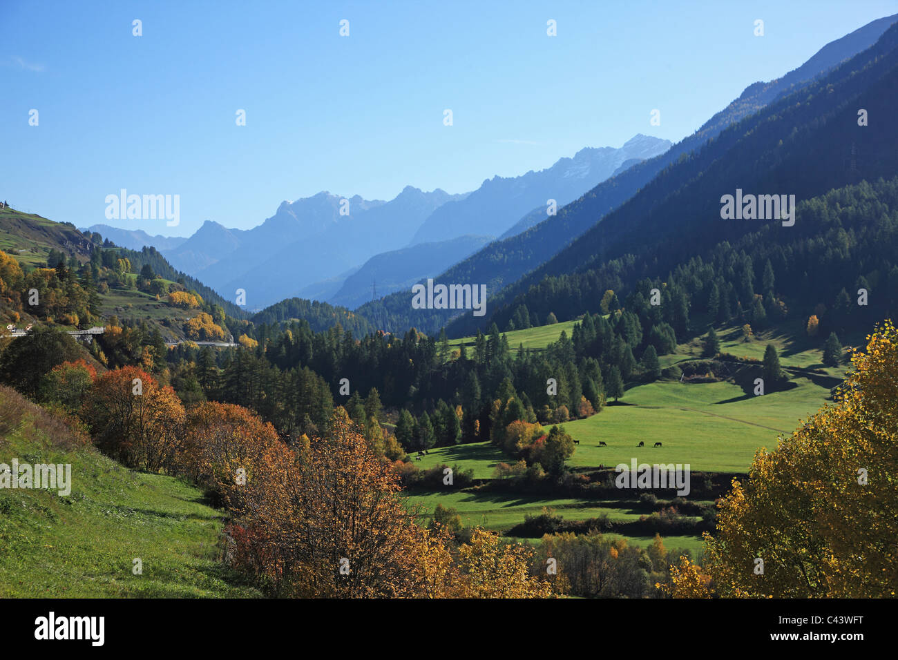 Travel, Nature, Geography, Europe, Switzerland, Graubunden, Grisons ...