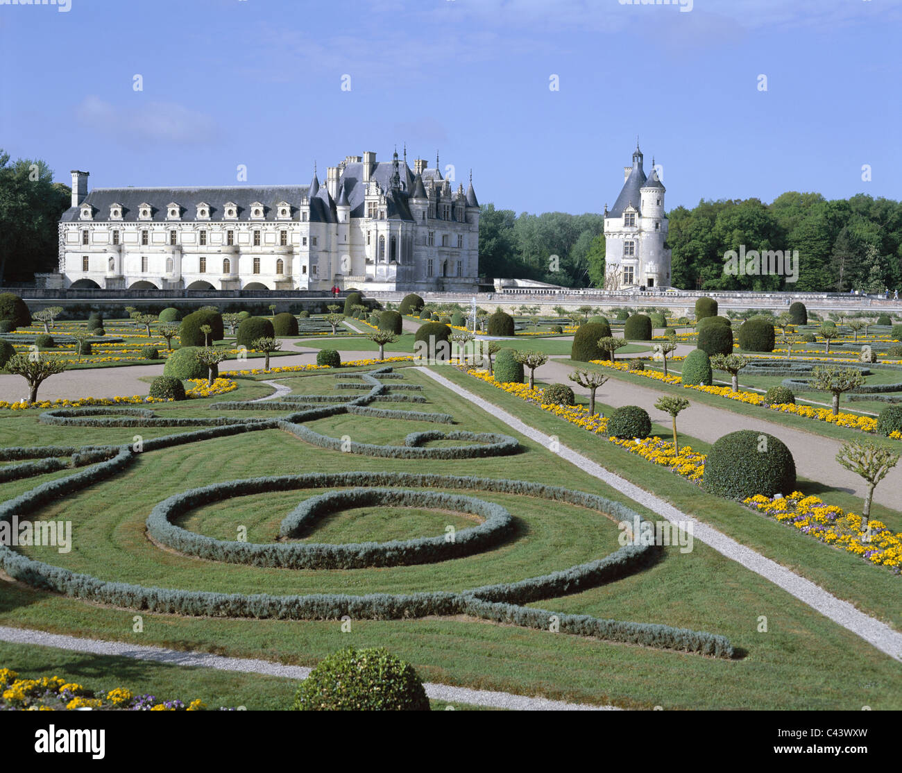 Chateau, Chenonceau, Chenonceau castle, France, Europe, Holiday ...