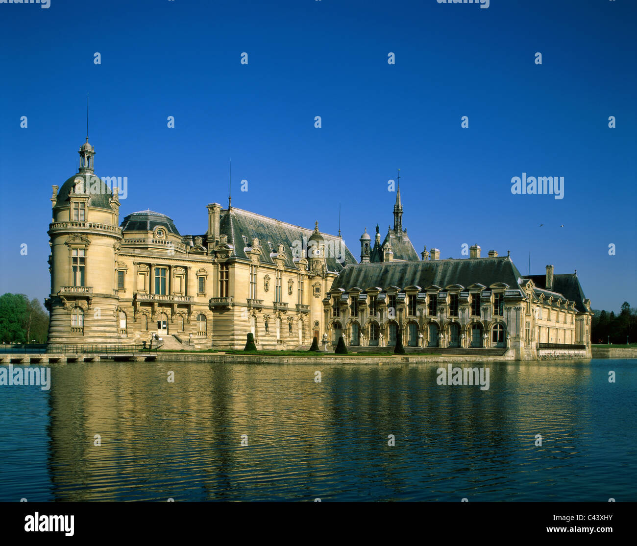Castle, Chantilly, Chateau de chantilly, France, Europe, Holiday ...