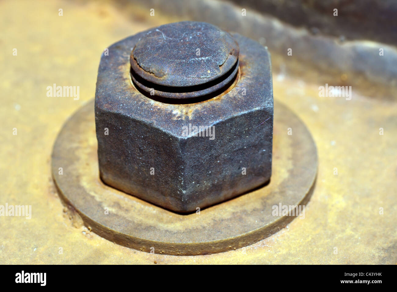 bolt steel screw metal old rusty industry rust object construction nut ...