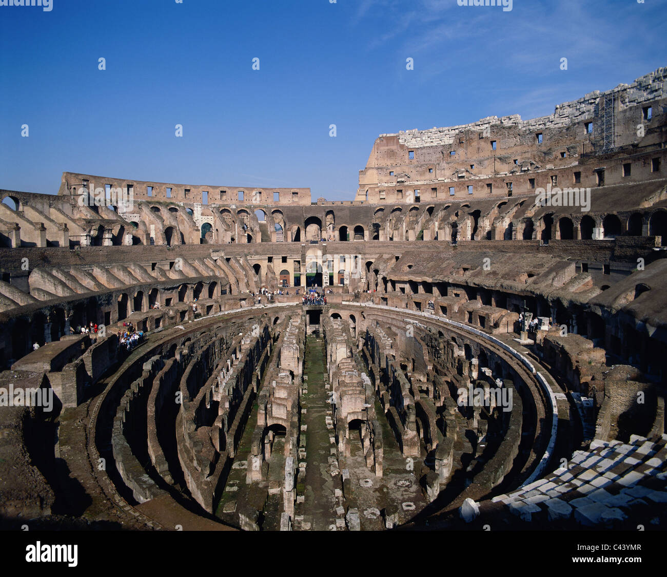 Amphitheatre, Colosseum, Holiday, Interior, Italy, Europe, Landmark ...
