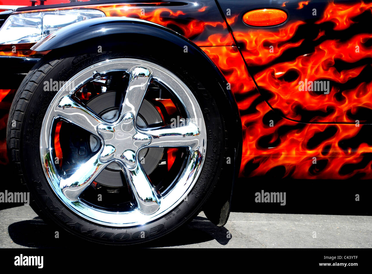 Orange Camo Rims