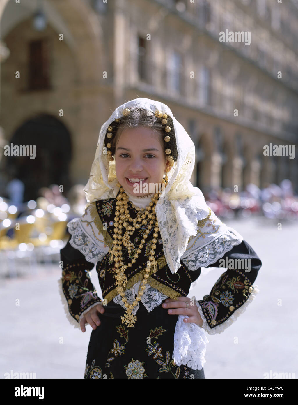 Castilla, Costume, Girl, Holiday, Landmark, Leon, Model, Regional ...