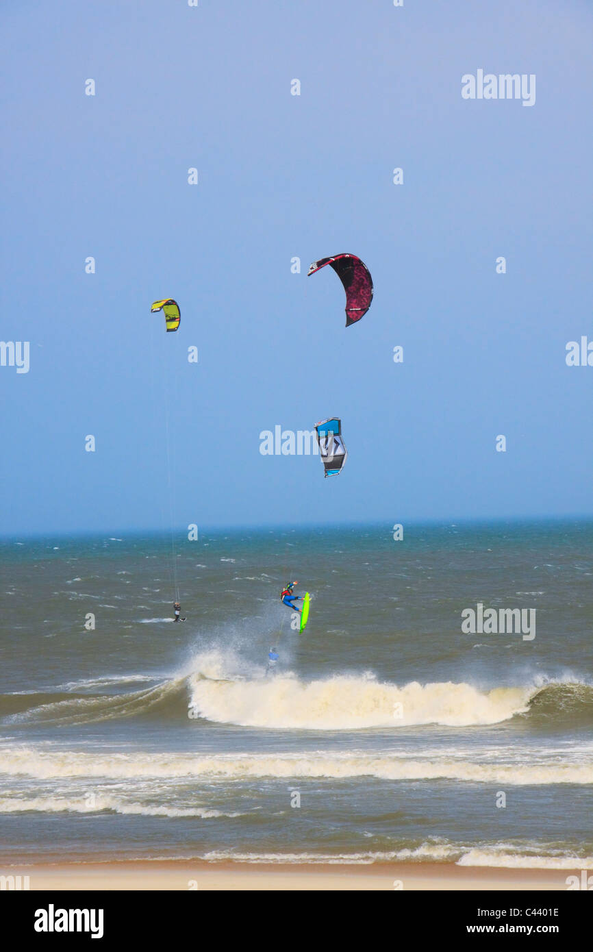 Kiteboarding at Cape Hatteras National Seashore, Outer Banks, Buxton ...