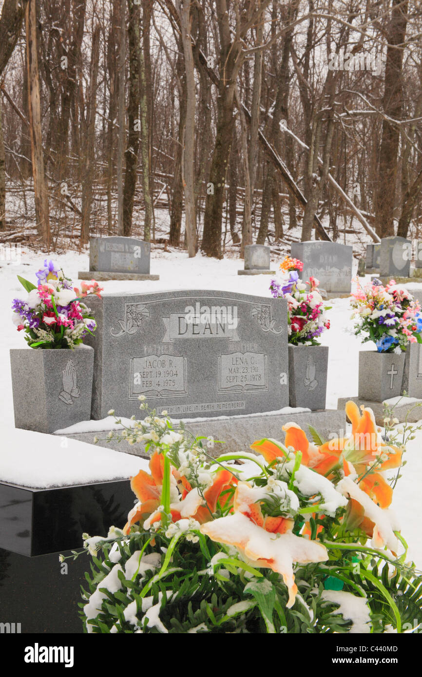Dean Cemetery, Shenandoah National Park, Virginia, USA Stock Photo - Alamy