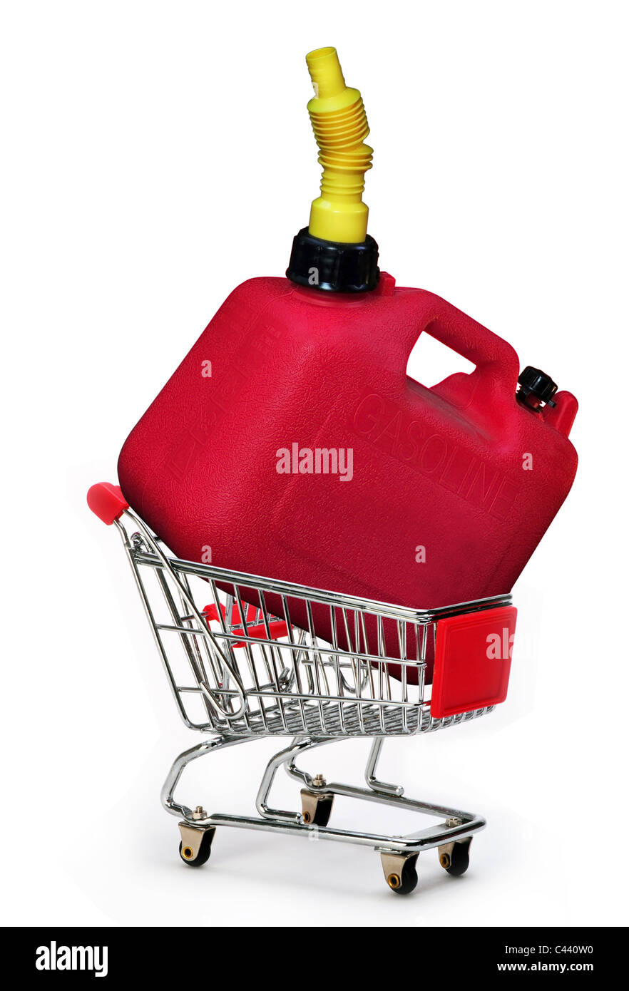 Gas can shopping cart hi-res stock photography and images - Alamy