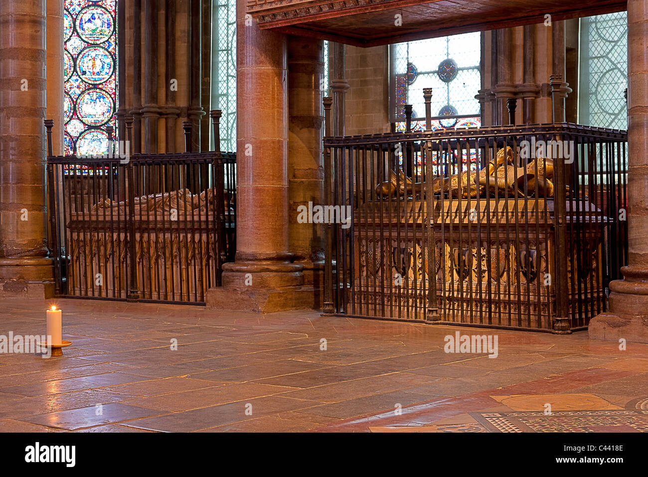 Thomas Becket Tomb Canterbury Cathedral High Resolution Stock ...