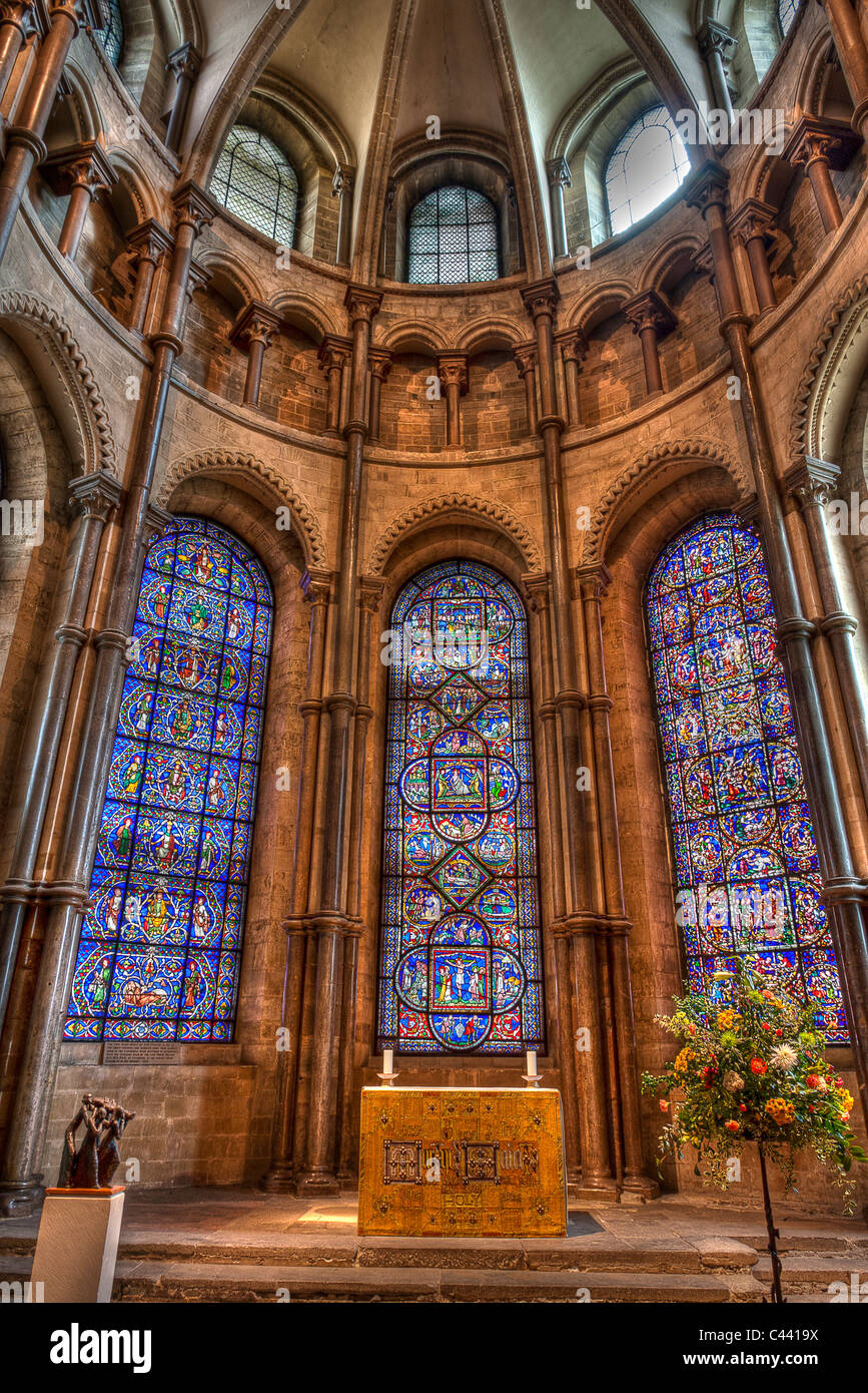 Canterbury cathedral interior hi-res stock photography and images - Alamy
