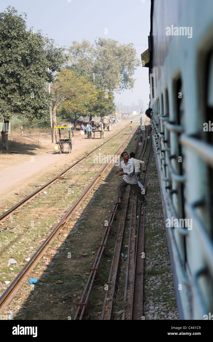 Running local train hi-res stock photography and images - Alamy