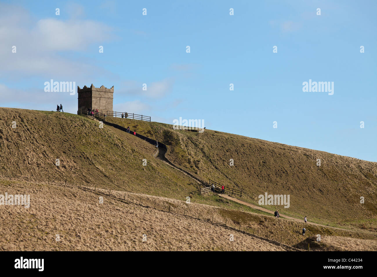 Rivington Pike Tower Lancashire Stock Photo - Alamy