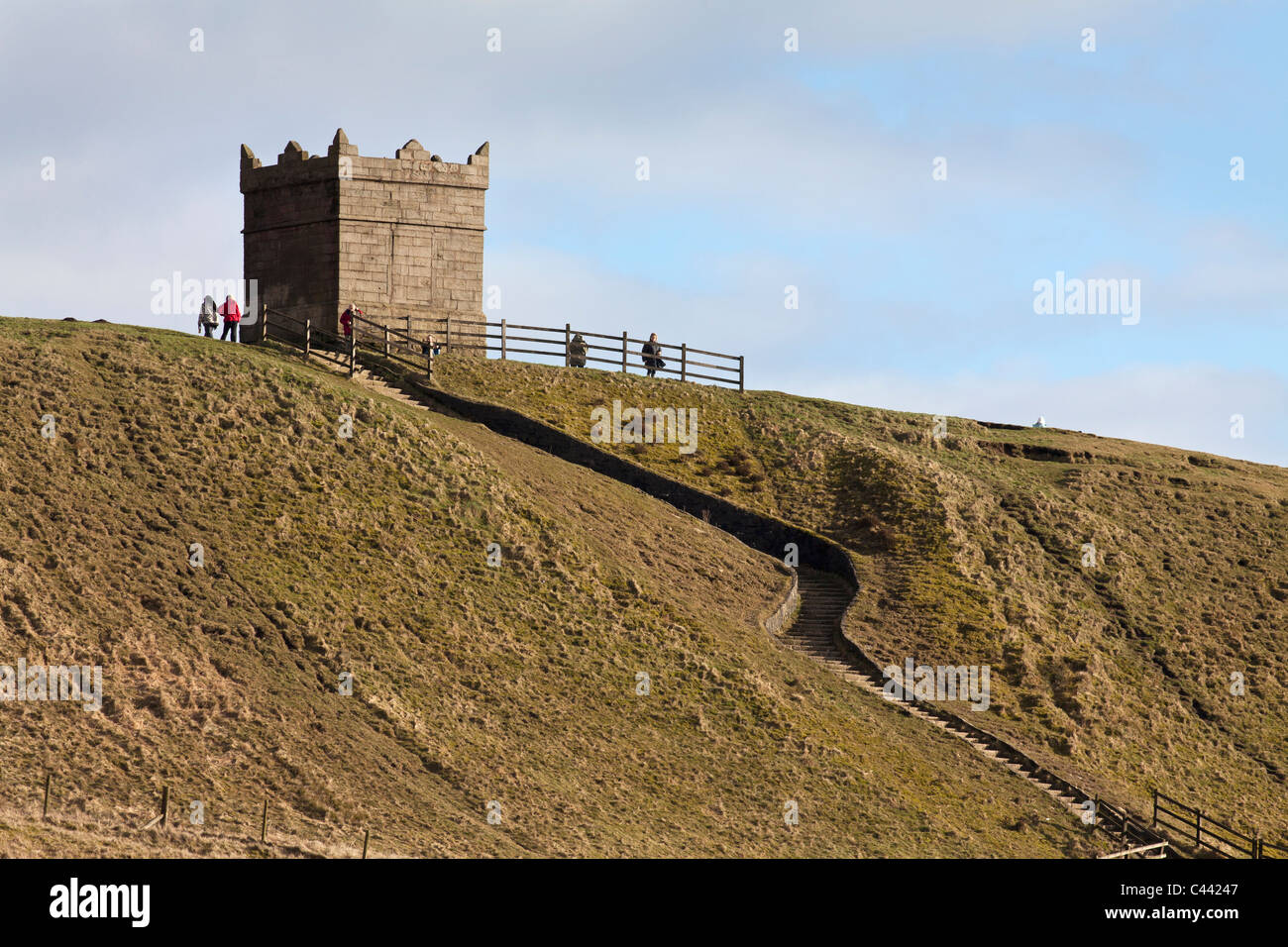 Rivington Pike Tower Horwich Lancashire Stock Photo - Alamy