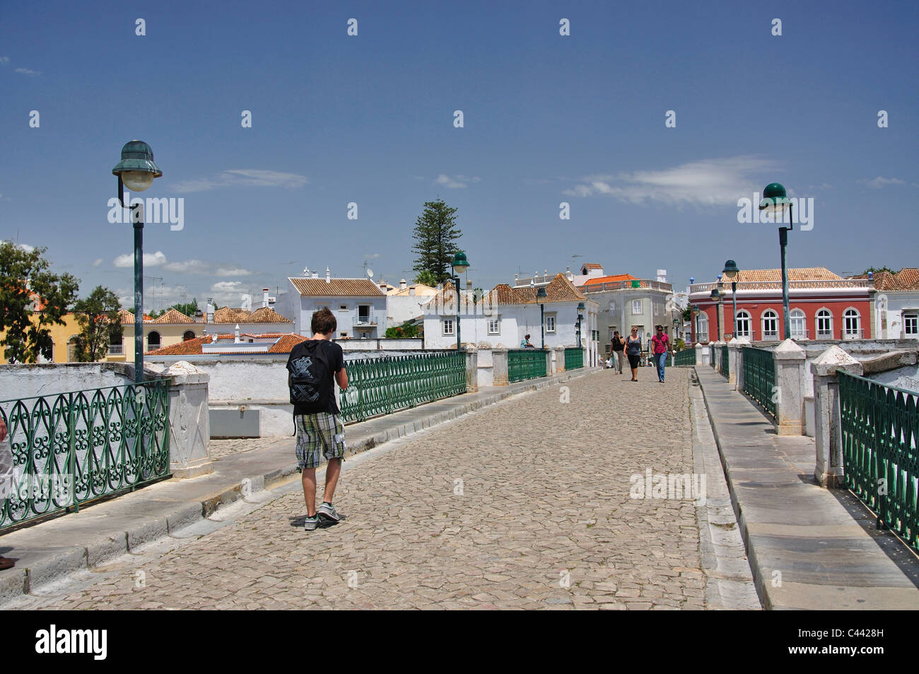 Tavira portugal bridge hi-res stock photography and images - Alamy