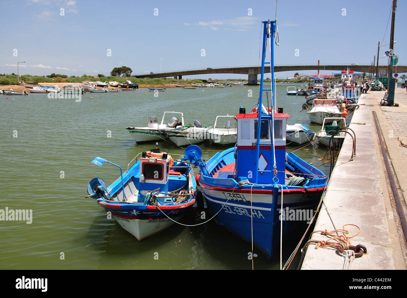 Tavira portugal rio hi-res stock photography and images - Alamy