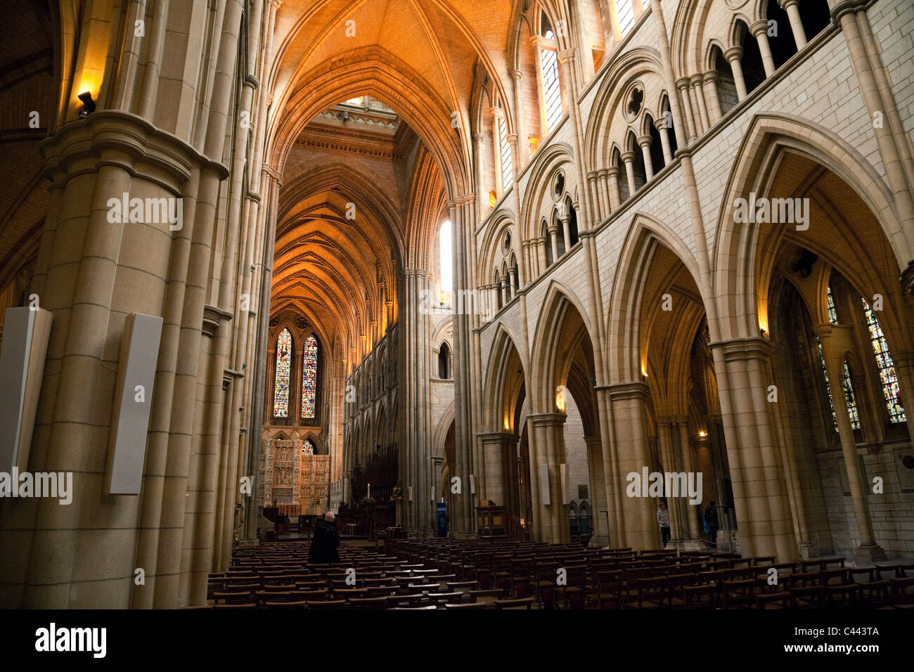 Inside Truro cathedral, Truro, Cornwall UK Stock Photo - Alamy