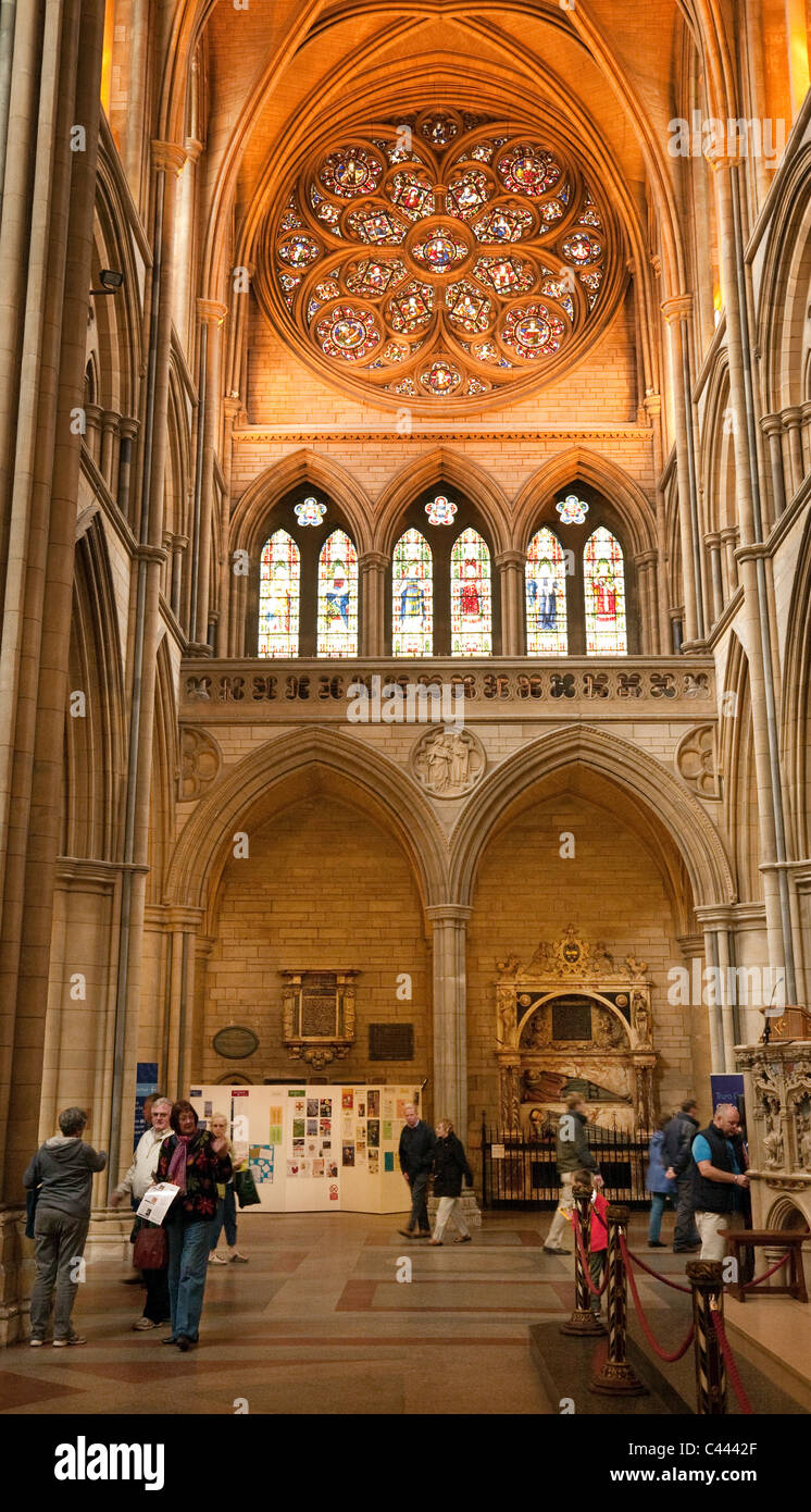 inside Truro cathedral, Truro, Cornwall UK Stock Photo - Alamy
