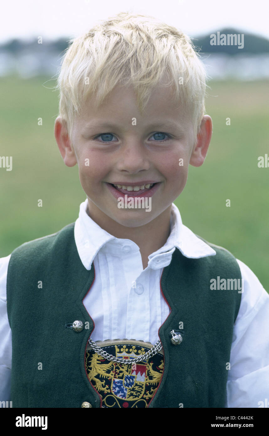 Bavaria, Bavarian, Boy, Costume, Festival, Germany, Europe, Holiday ...