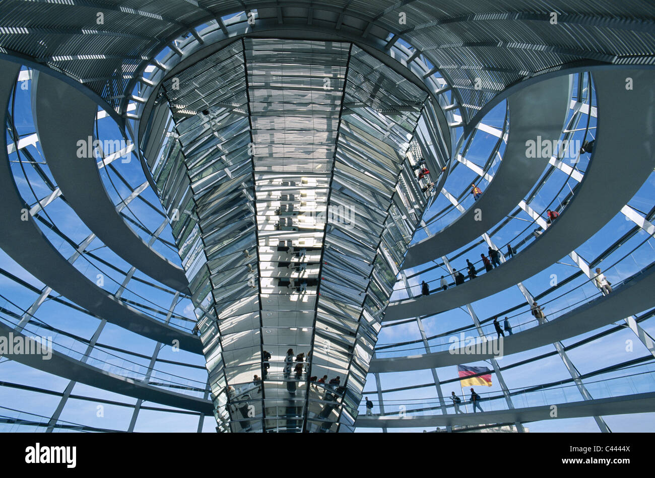 Berlin, Building, Designed, Dome, Foster, Germany, Europe, Holiday ...