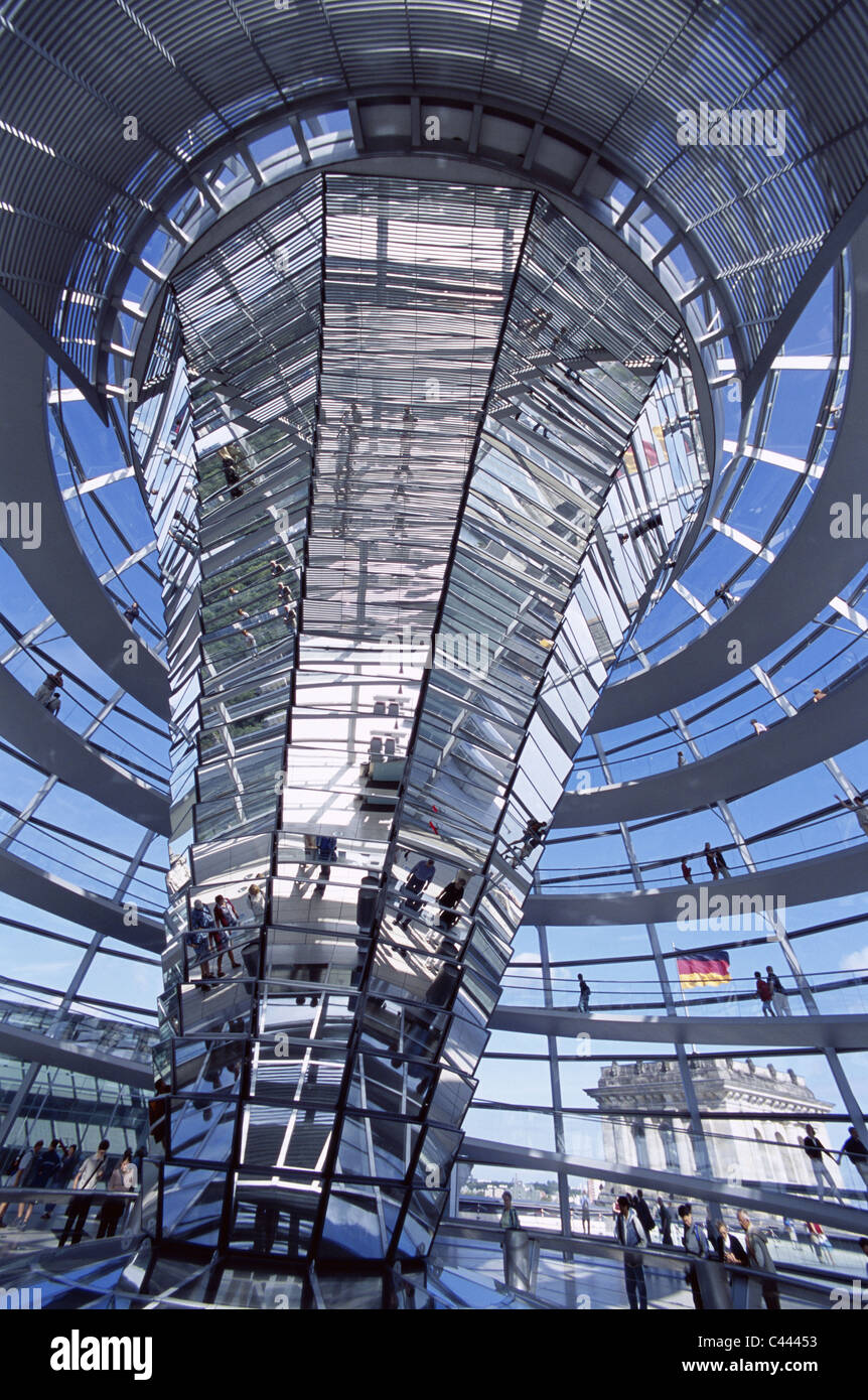 Berlin, Building, Designed, Dome, Foster, Germany, Europe, Holiday ...