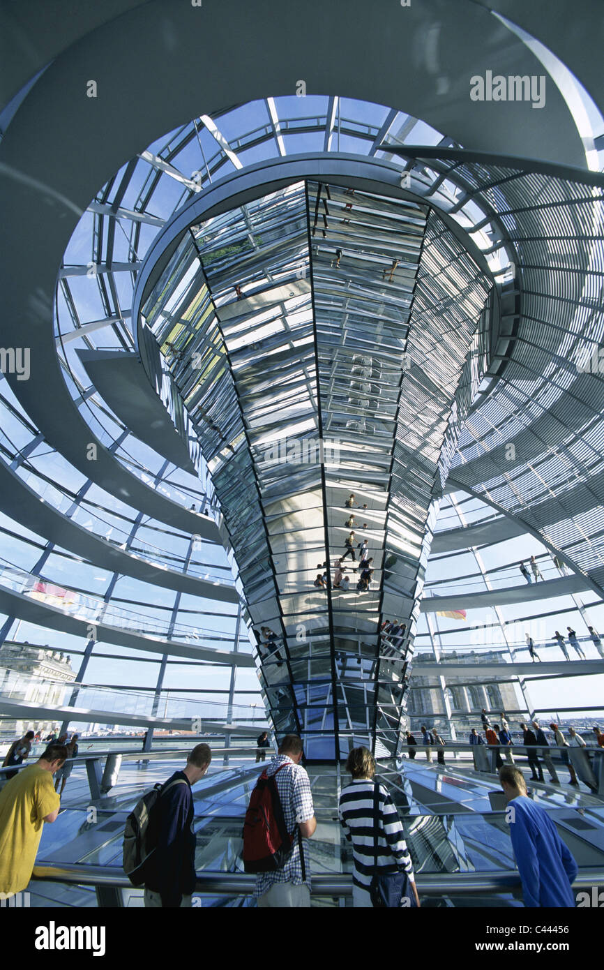 Berlin, Building, Designed, Dome, Foster, Germany, Europe, Holiday ...