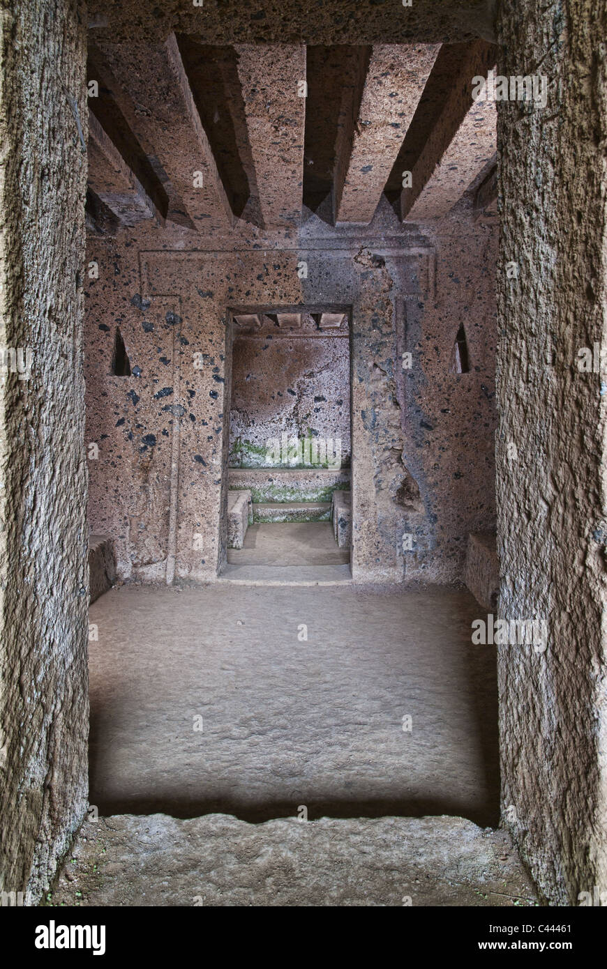 Etruscan necropolis of San Giuliano in italy Stock Photo - Alamy