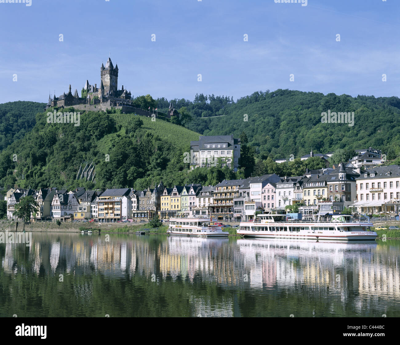 Castle, Cochem, Germany, Europe, Holiday, Landmark, Mosel, Rhineland ...