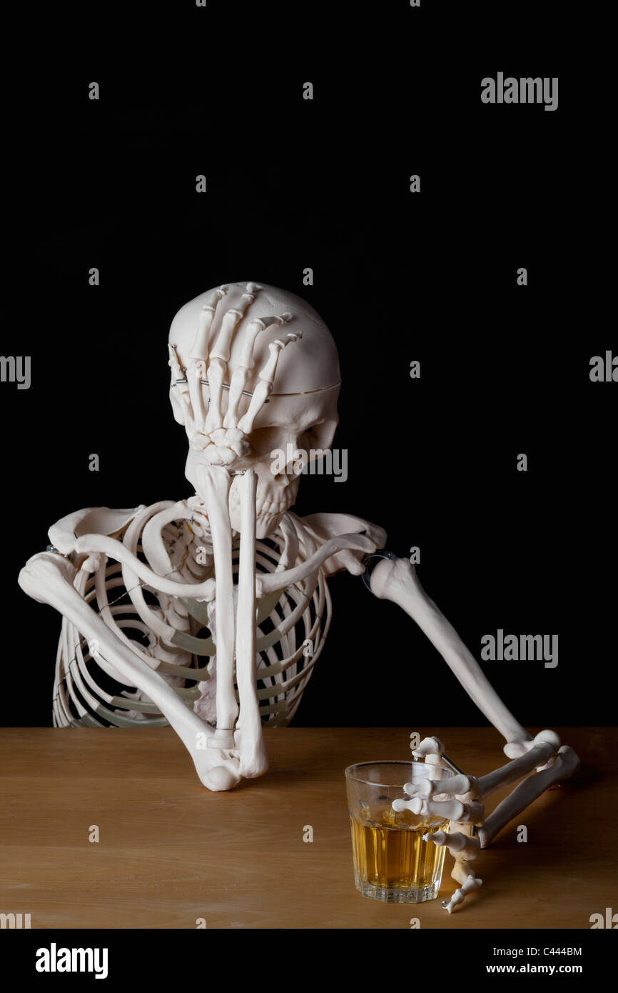 Medicine anatomy sitting skeleton in hi-res stock photography and ...