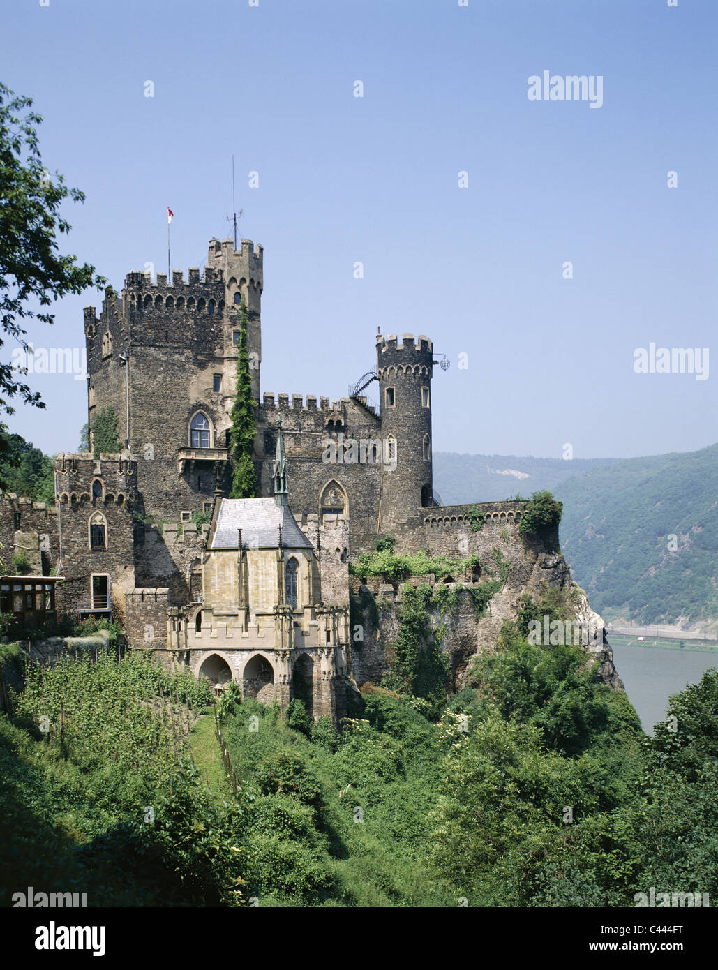 Burg, Germany, Europe, Holiday, Landmark, Rheinstein, Rheinstein castle ...