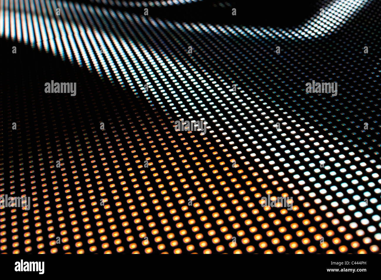 Close-up, full frame of shapes on an LED display Stock Photo - Alamy