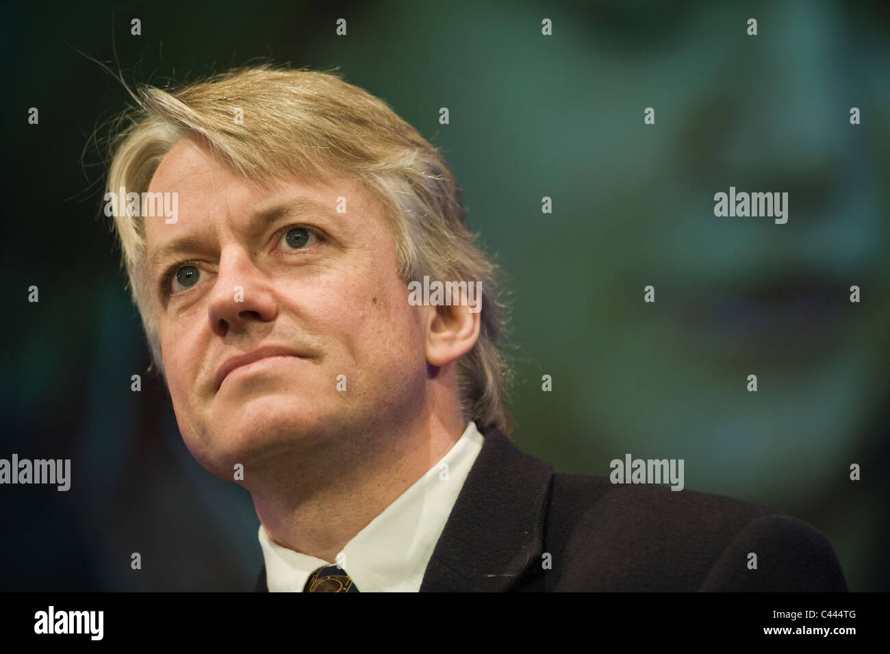 Michael Wright journalist and author pictured at Hay Festival 2011 writer of C'est La Folie ...