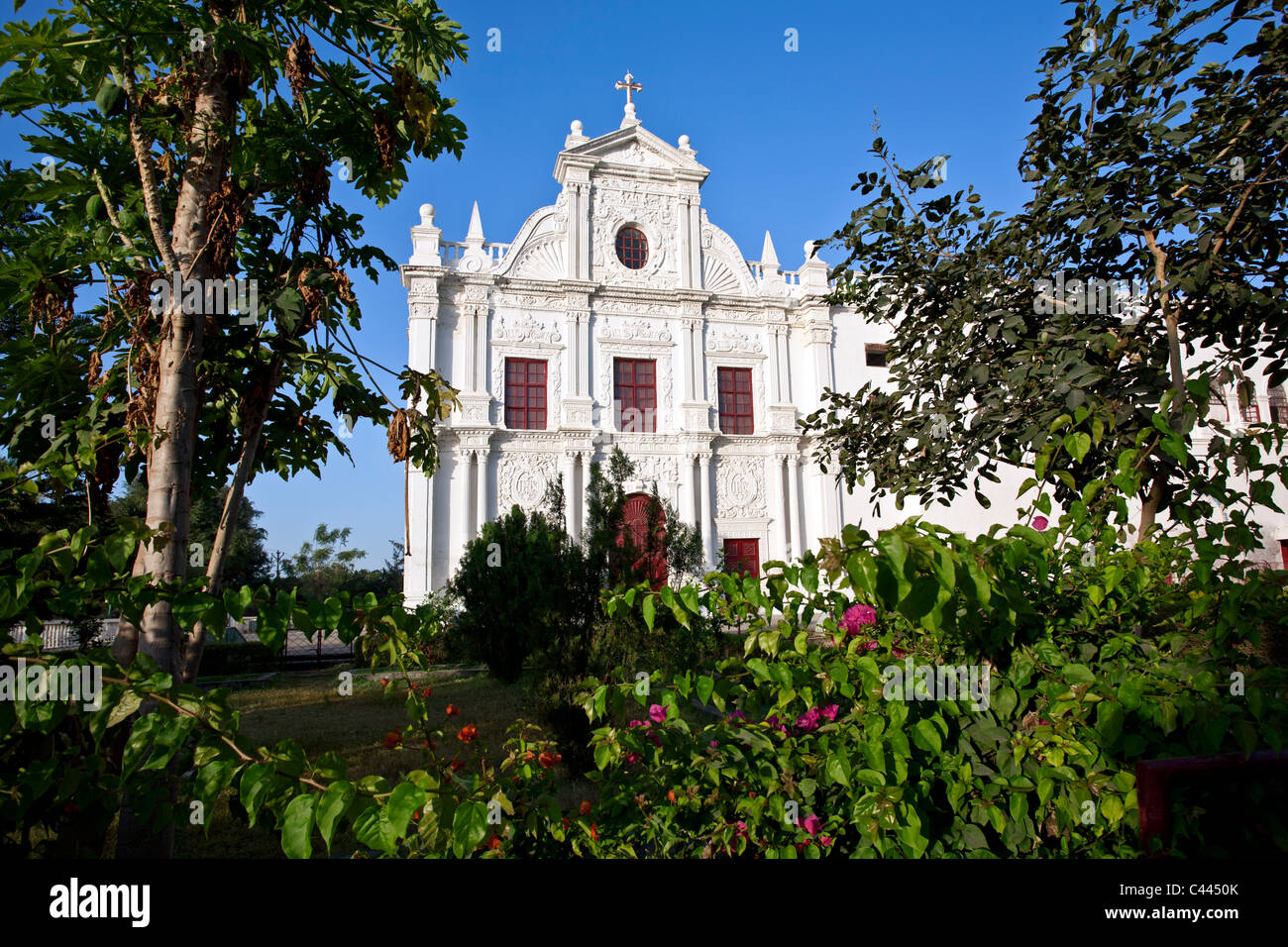 St Paul´s church. Diu. Gujarat. India Stock Photo - Alamy