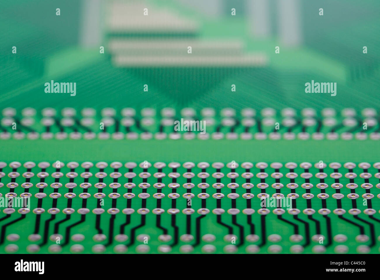 Row green circuit board hi-res stock photography and images - Alamy