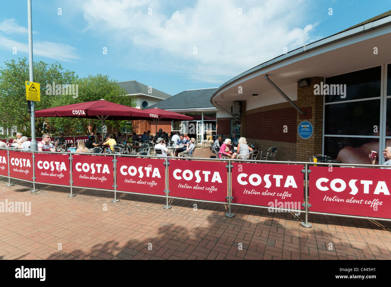 Costa coffee motorway service station hi-res stock photography and ...