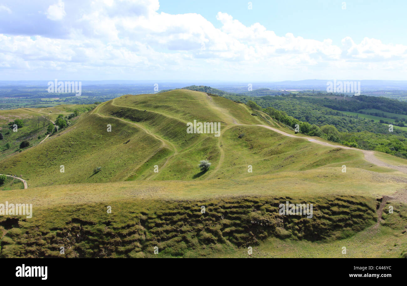 Malvern Hills British Camp Stock Photo - Alamy