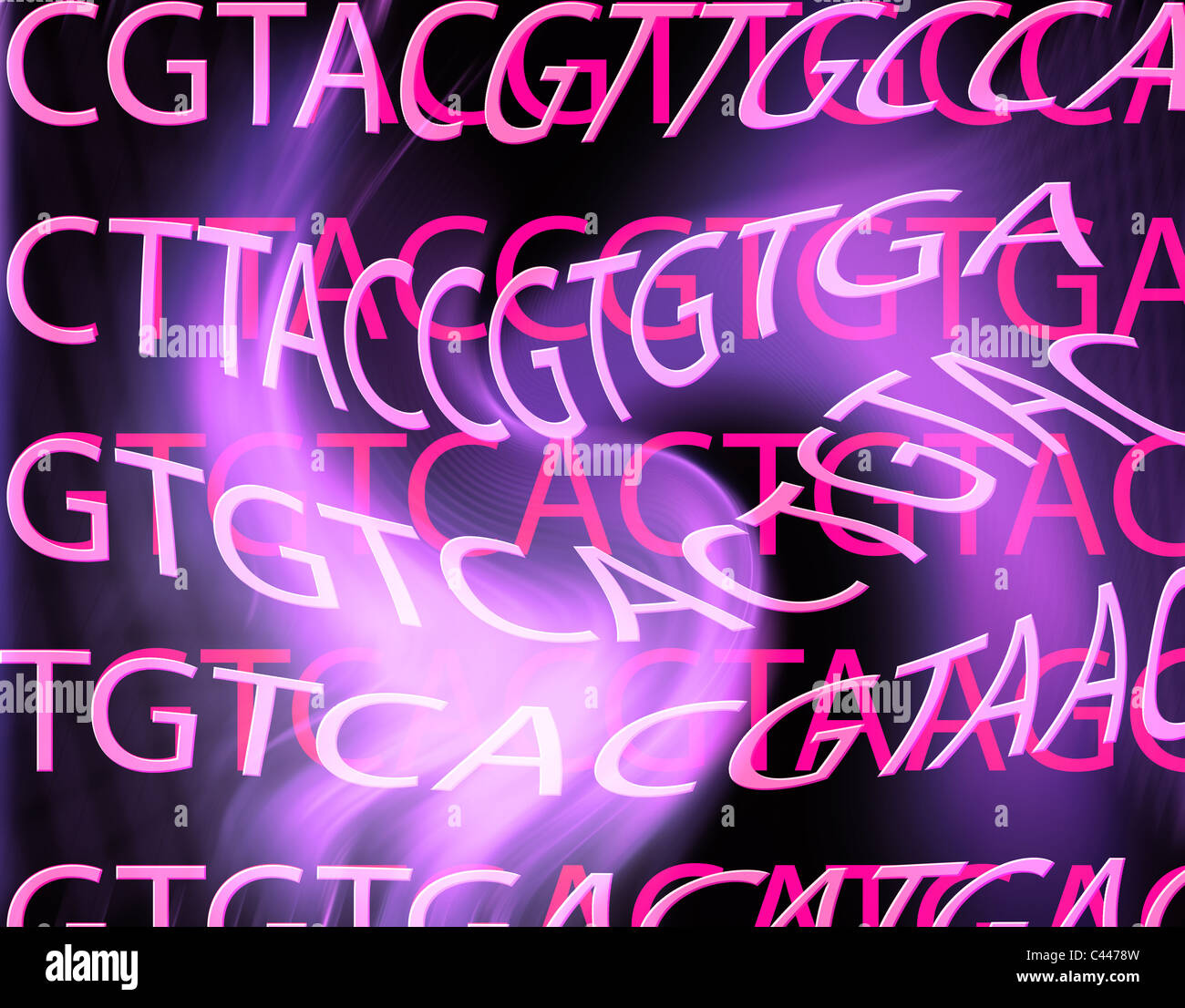 DNA CODE GENOME TEXT new pattern background Stock Photo - Alamy