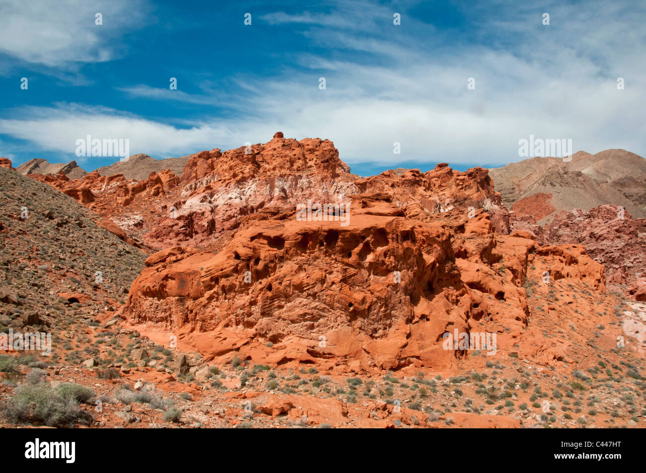 Bowl of Fire, Lake Mead National Recreation Area, Nevada, USA, North ...