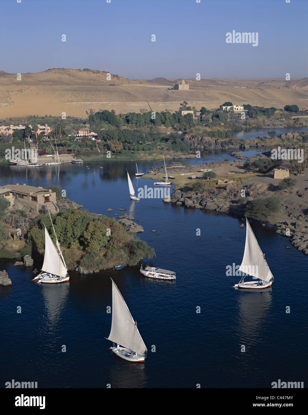 Aswan, Egypt, Africa, Feluccas, Holiday, Landmark, Nile river, Tourism ...
