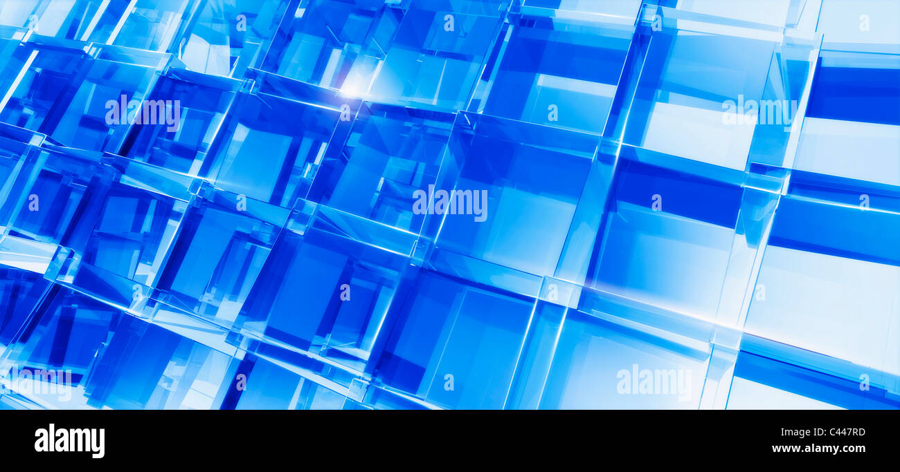 Rows of cubes Stock Photo - Alamy