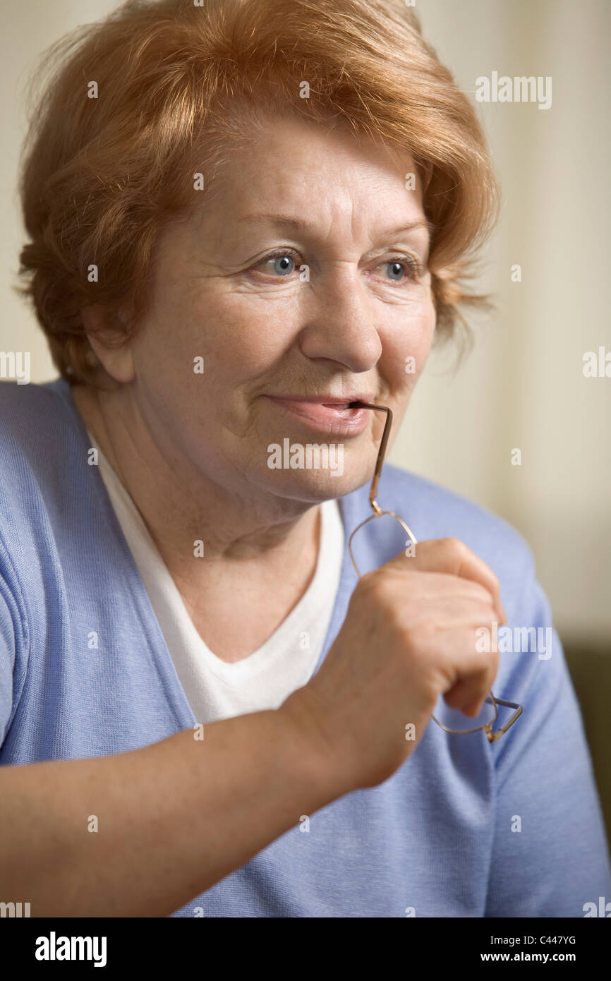 Biting glasses hi-res stock photography and images - Alamy
