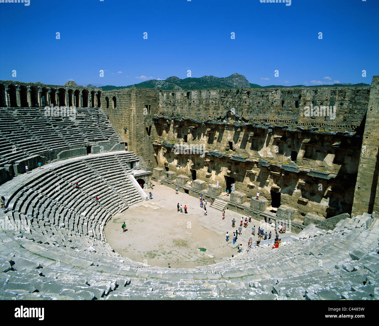 Amphitheatre, Aspendos, Coast, Holiday, Landmark, Mediterranean ...