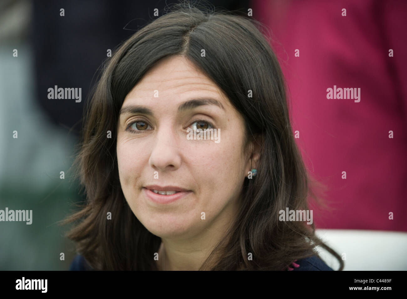 Katharine Quarmby campaigning journalist and author pictured at Hay ...
