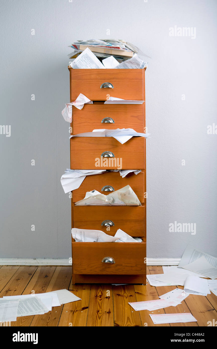 Flowing Over Filing Cabinets