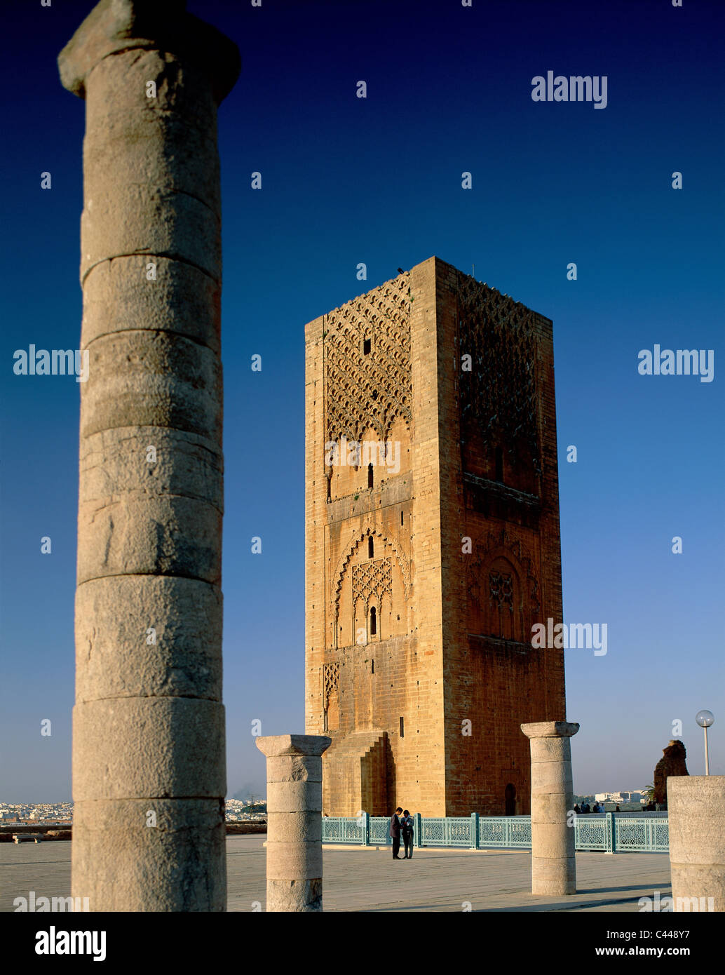 Hassan tower, Holiday, Landmark, Morocco, Africa, Rabat, Tourism ...